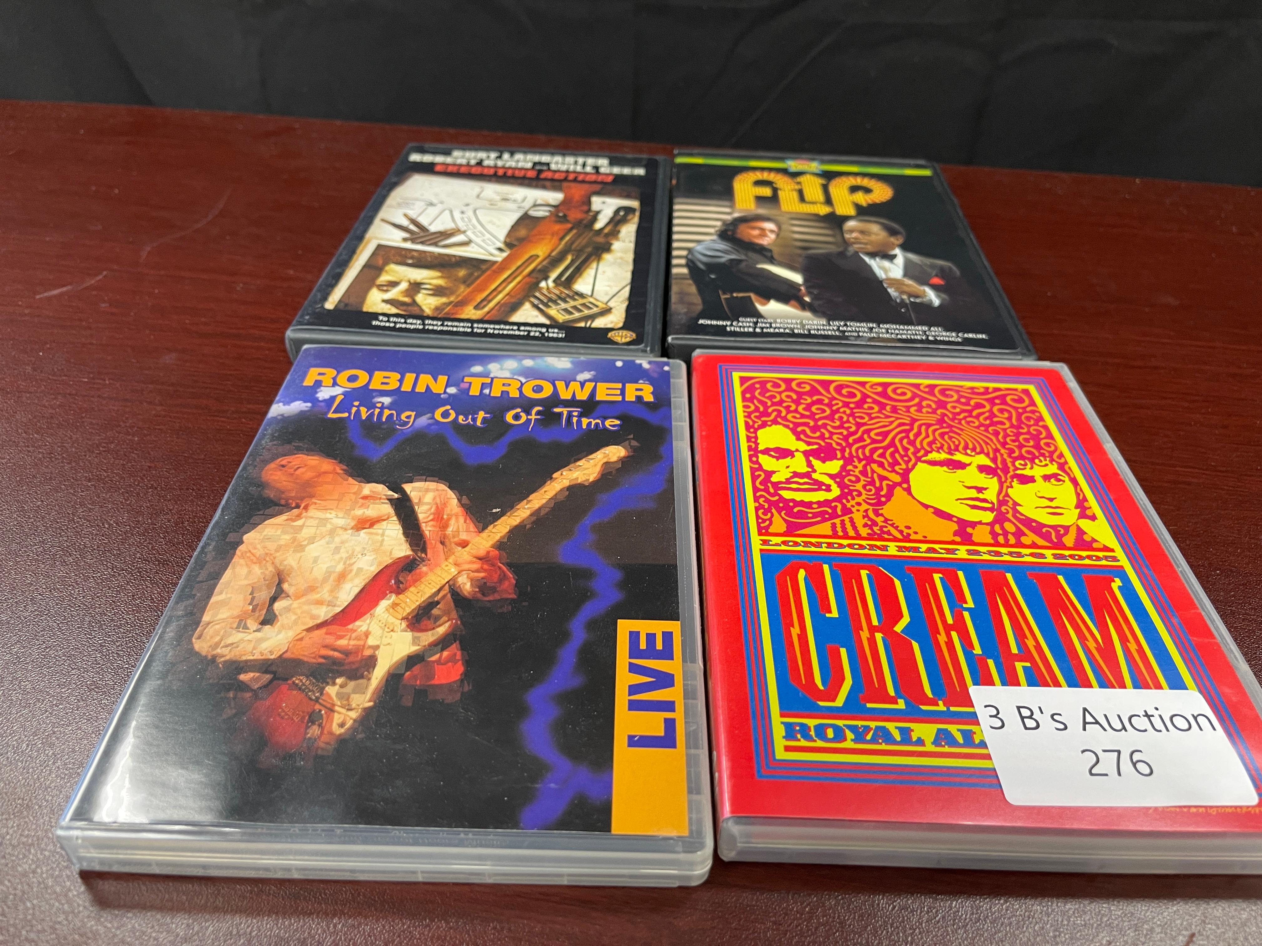 Lot - LOT OF CLASSIC ROCK DVD'S