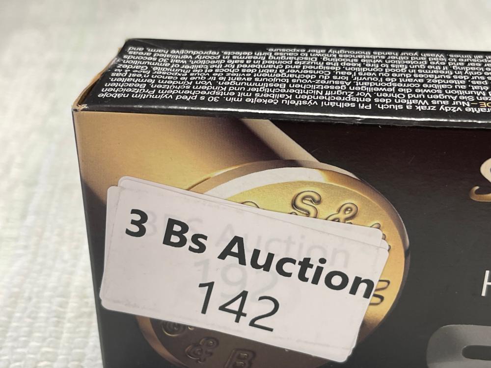Lot - 20 ROUNDS OF SELLIER & BELLOT 460 S&W MAG
