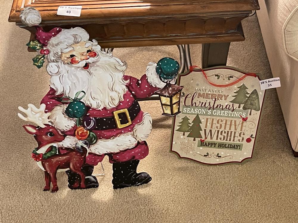 Lot - LOT OF HOLIDAY DÉCOR