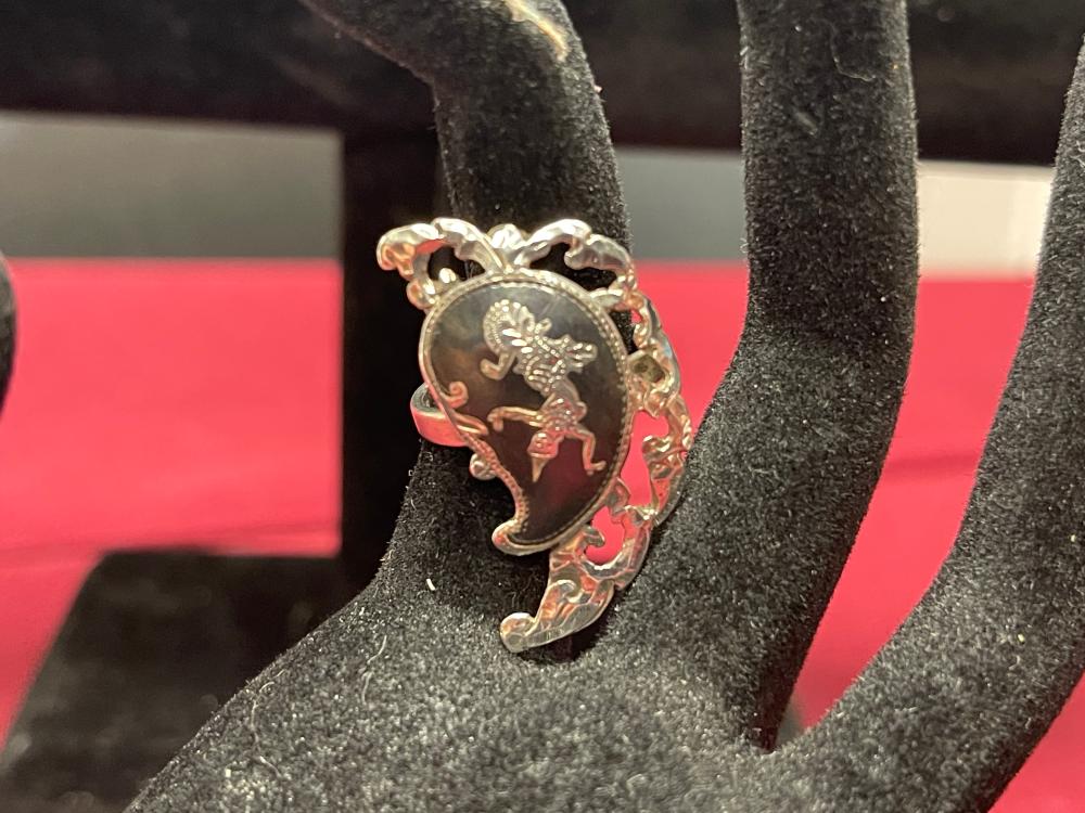 Lot - Siam Sterling Silver ring