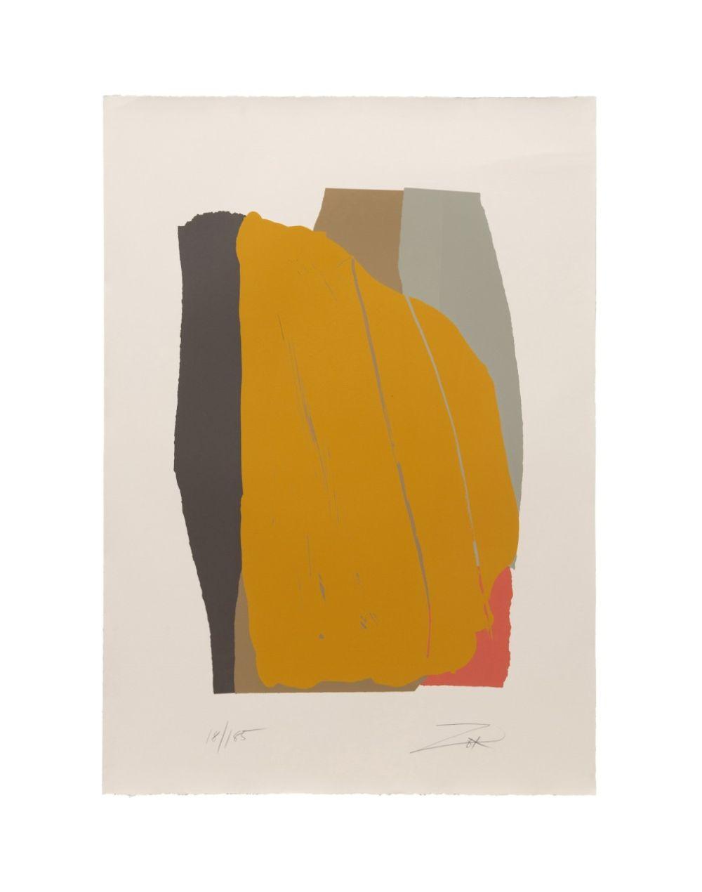 At Auction: LARRY ZOX 'ODON II' 1981 SCREENPRINT