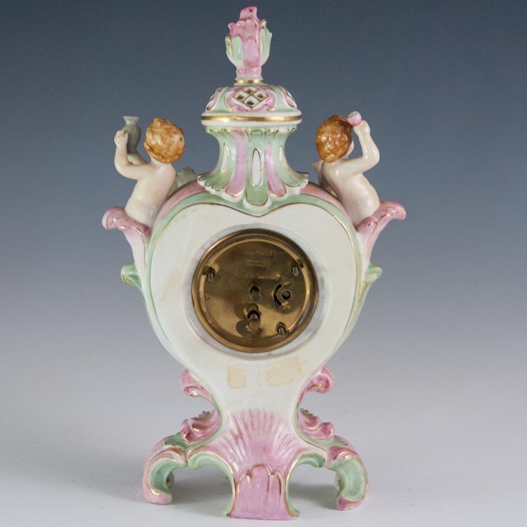 Sold Price: Louis Pierlot German Porcelain Clock - July 4, 0117 3:30 PM EDT