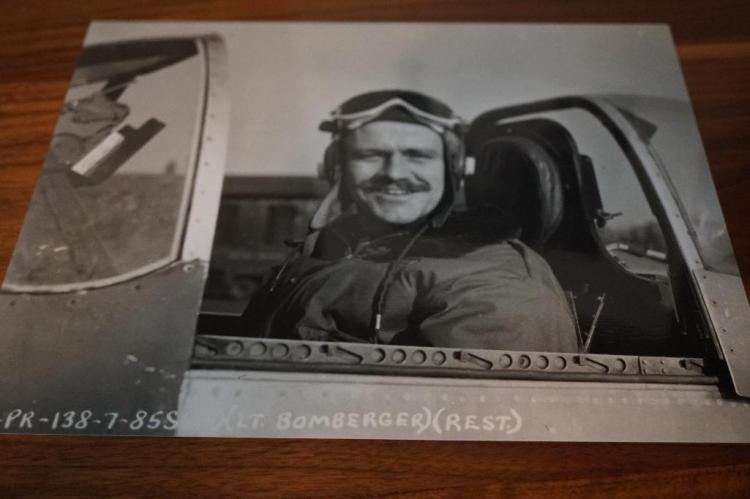 Sold Price: Photos of Fighter Pilot A. Hess Bomberger - September 5 ...