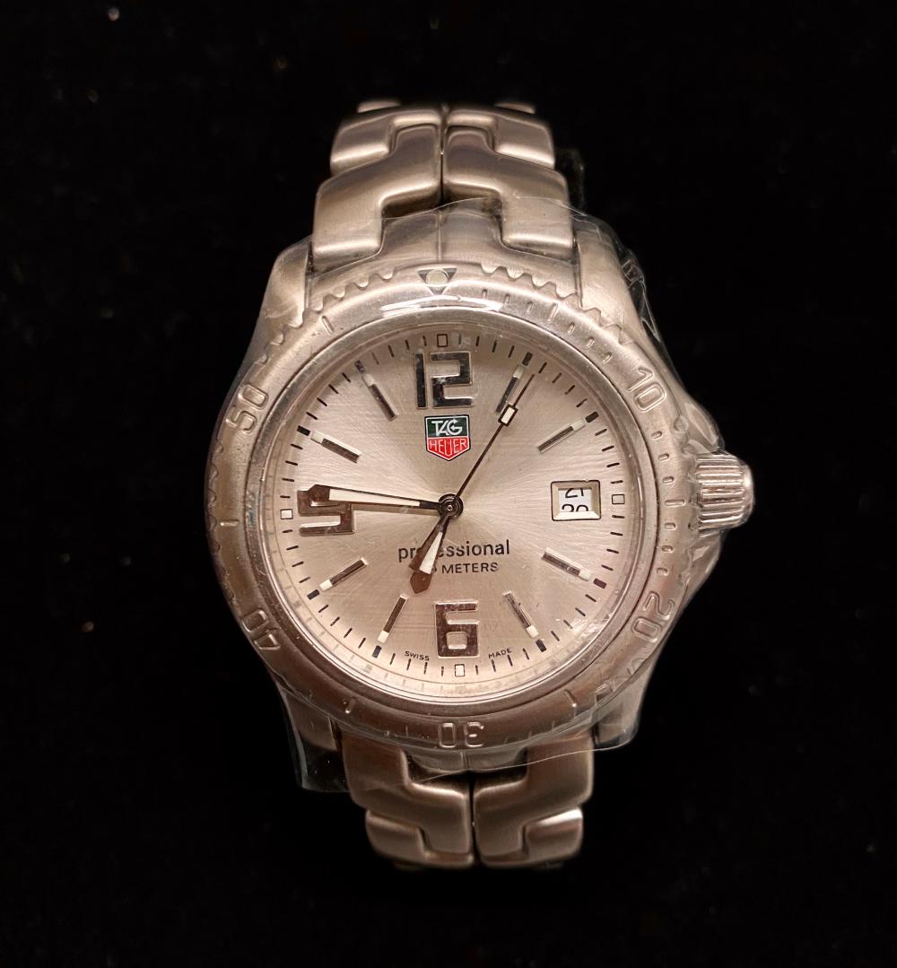 TAG HEUER Vintage 1990s Stainless Steel Professional Diver's
