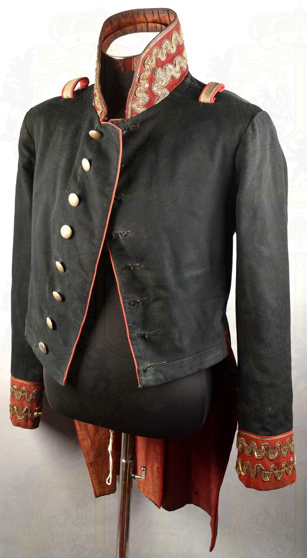 At Auction: Buff coat tunic for Prussian officers about 1830 Kollet mit ...