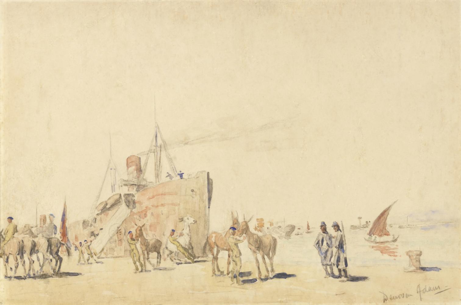 At Auction: Joseph Denovan (1842) Adam, Joseph Denovan Adam Jnr ...