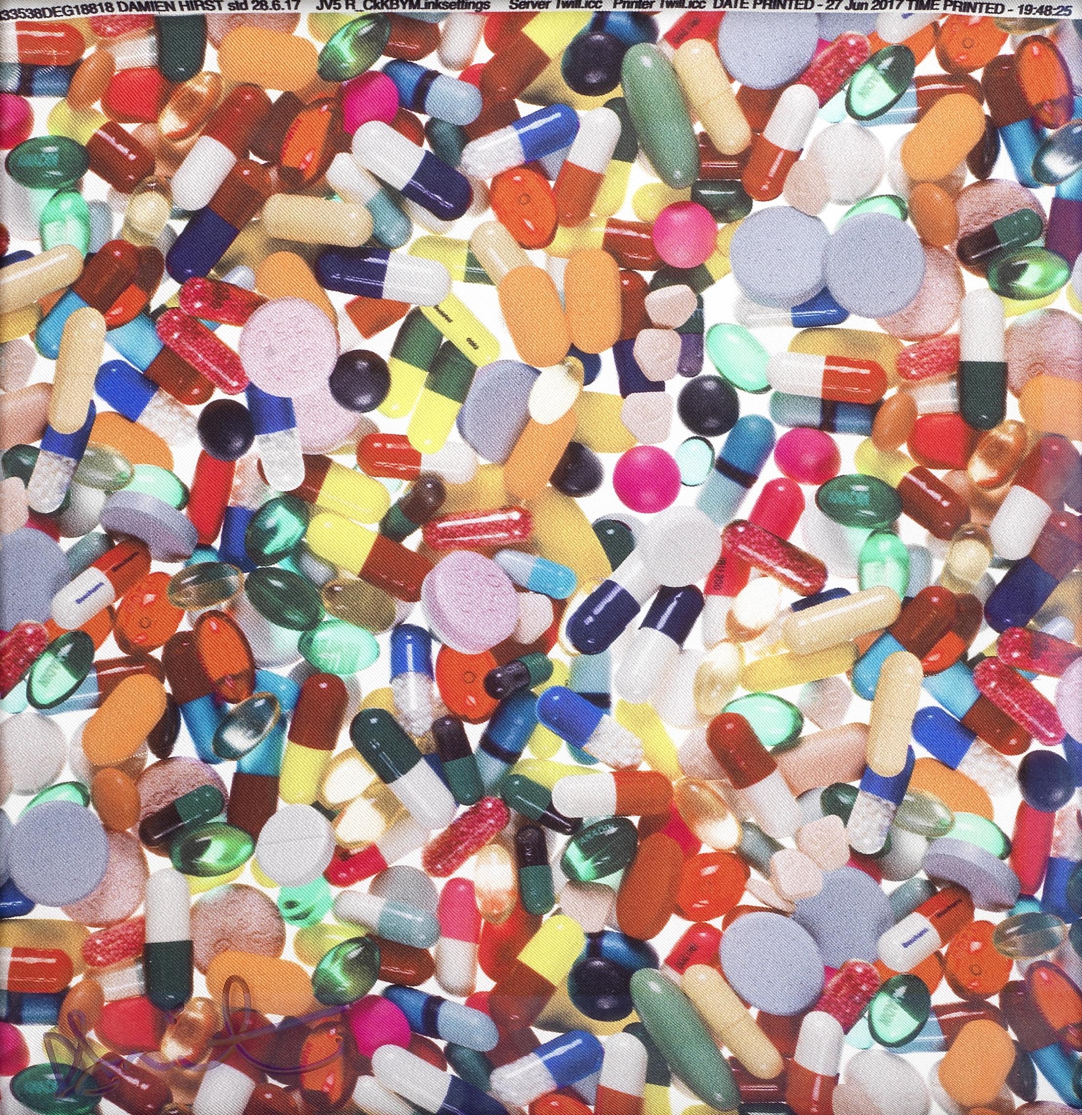 Sold Price: Damien Hirst (born 1965) Rainbow Pills, 2017 - October 4 ...