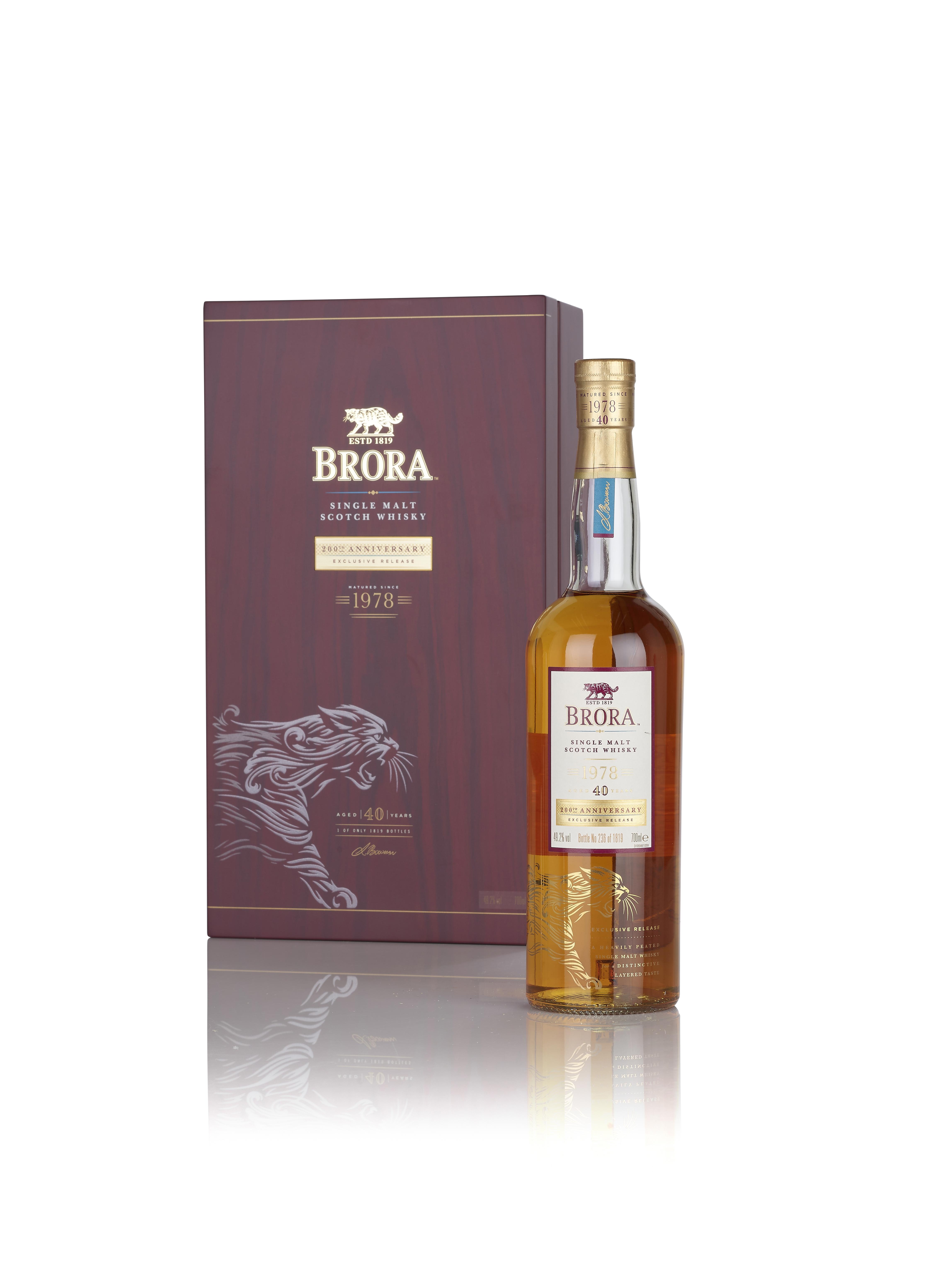 At Auction: Brora-1978-40 year old-200th Anniversary