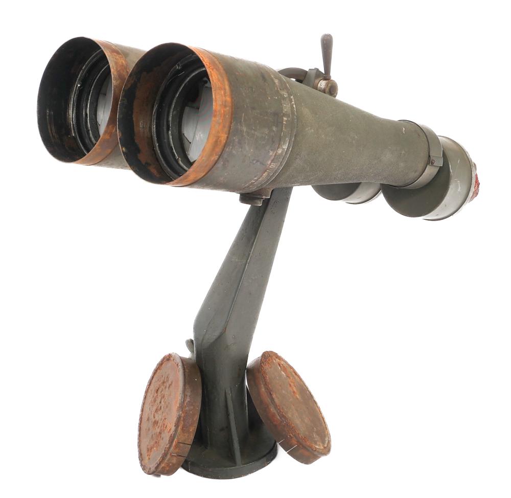 At Auction: WWII JAPANESE NAVY 15 X 80 BIG EYE SHIP BINOCULARS