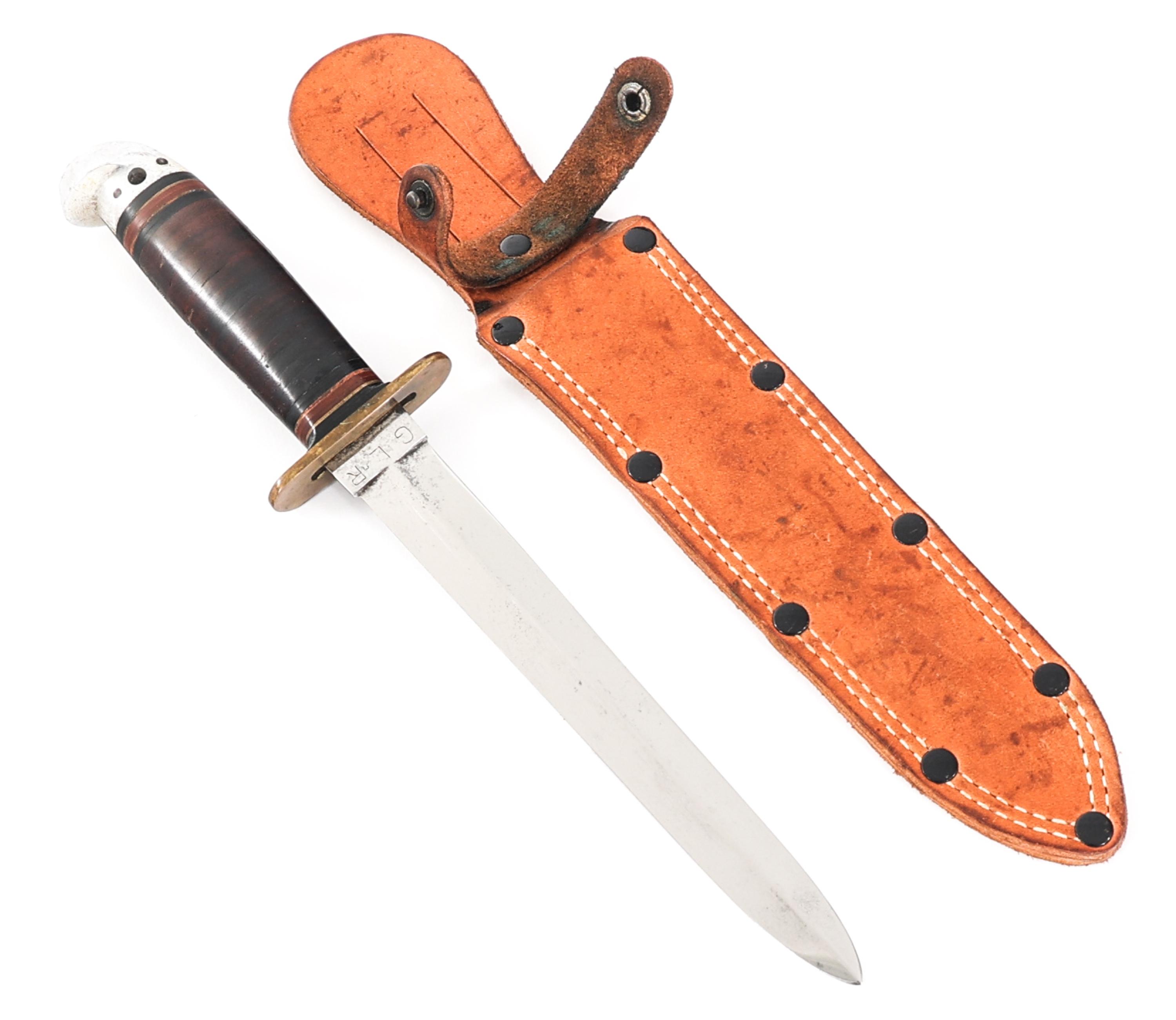 At Auction: WWII US COMMANDO L76 FIGHTING KNIFE by WESTERN