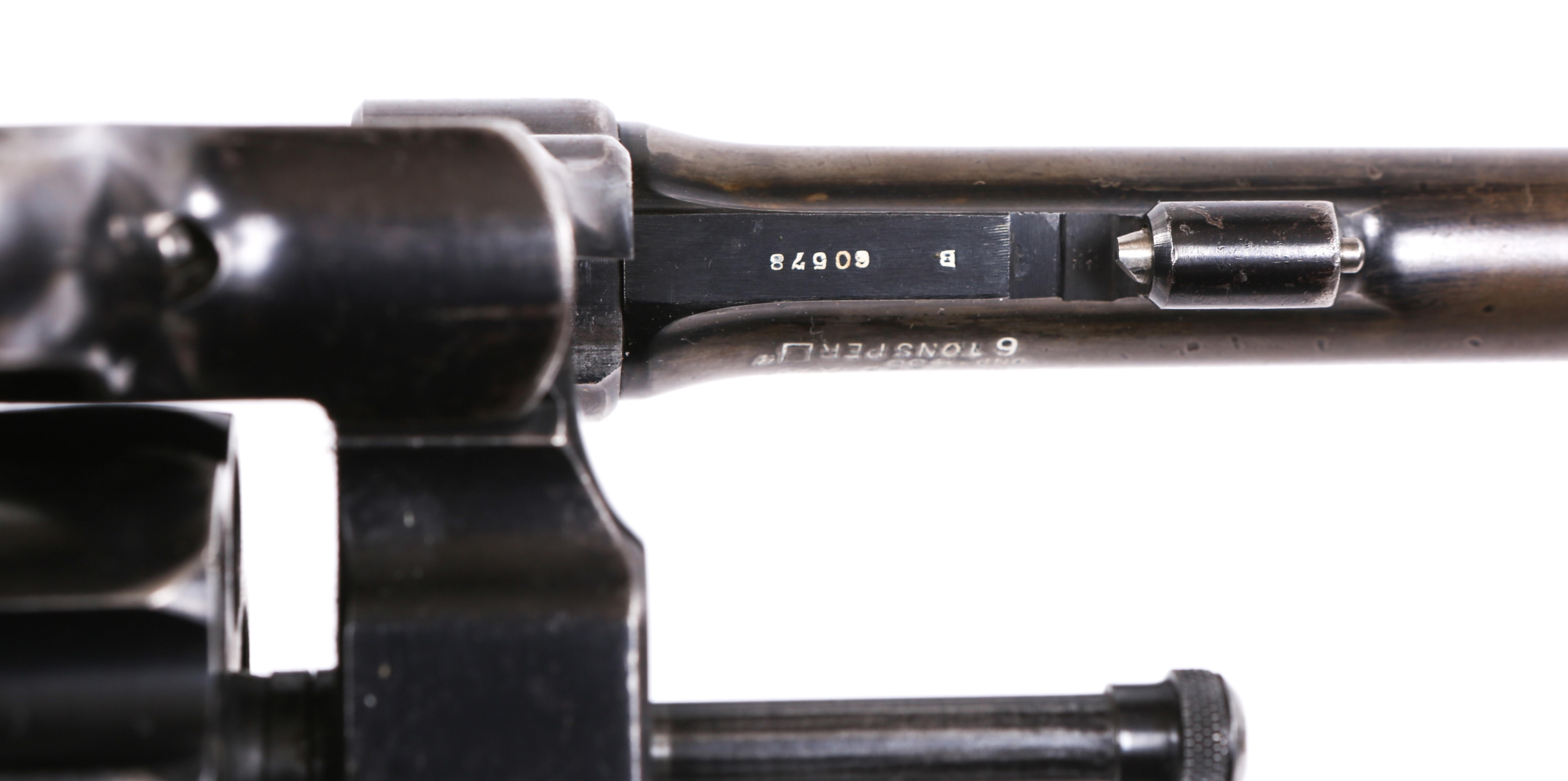 Sold Price: WWI BRITISH S&W MARK II 2nd MODEL .455 REVOLVER - November ...