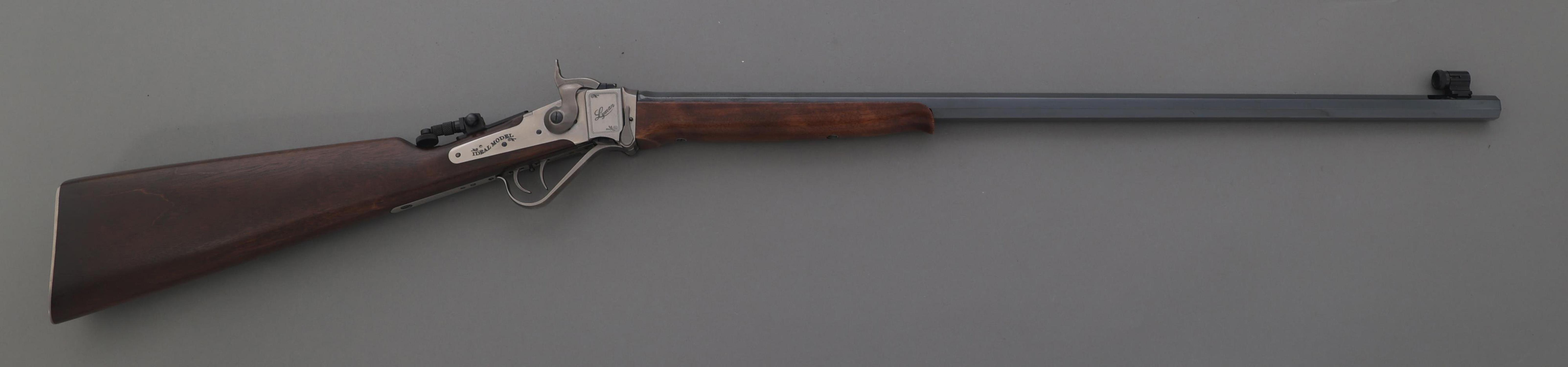 At Auction: LYMAN MODEL IDEAL SHARPS .22 HORNET CALIBER RIFLE