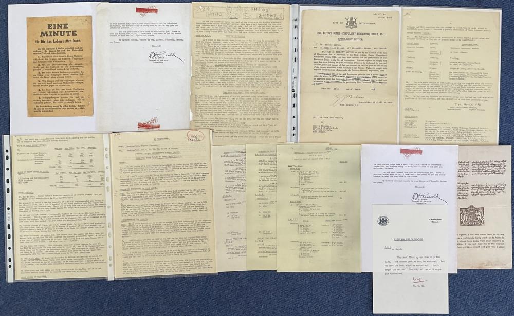 At Auction: WW2. Collection of Mission Reports, Fighter Command ...
