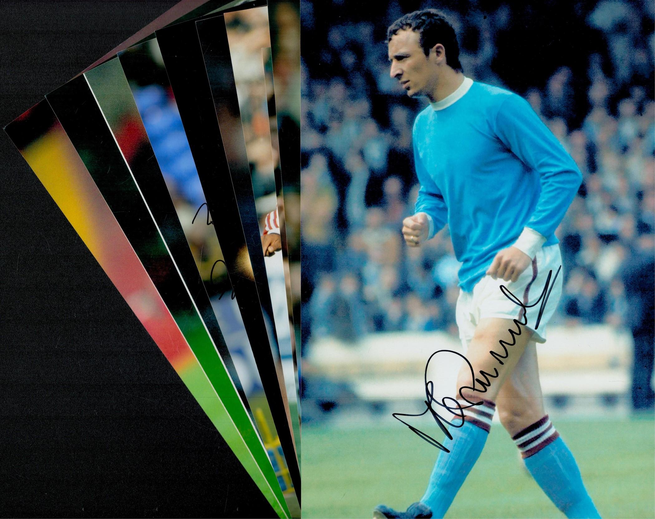 At Auction: Football collection 10,signed 12x8 inch colour photos ...