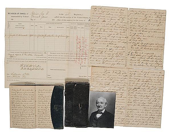 Sold at Auction: Civil War Diaries and Archive of Capt. J.R. Ashmead ...