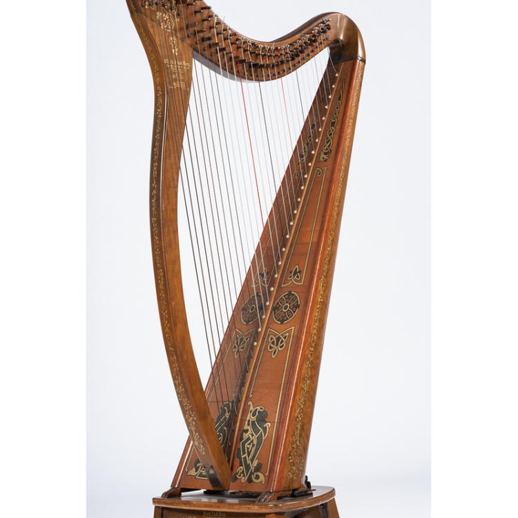 Sold Price: Clark Irish Harp by Lyon & Healy - July 6, 0117 10:00 AM EDT
