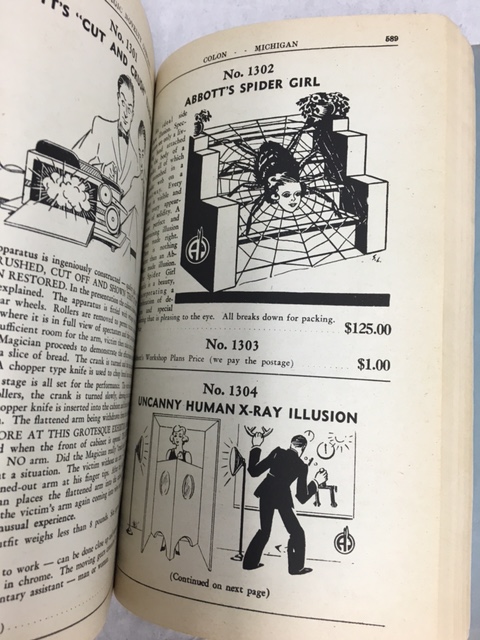 Sold Price: Abbott's Magic Novelty Company Colon Michigan USA catalog ...
