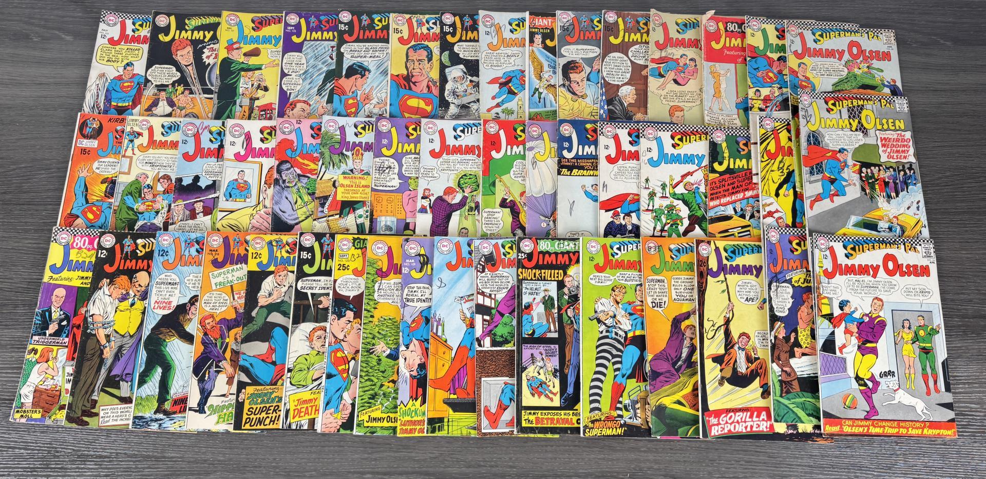 At Auction: Jimmy Olsen Supermans Pal Comic Books