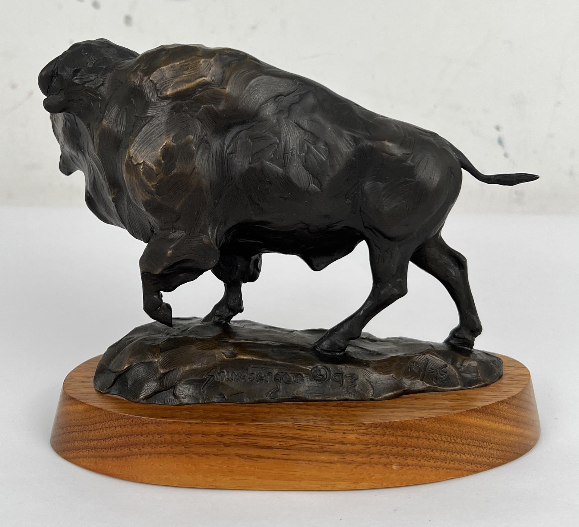 Bid Now: TIM SHINABARGER MONTANA BUFFALO BRONZE - November 6, 0122 9:00 ...