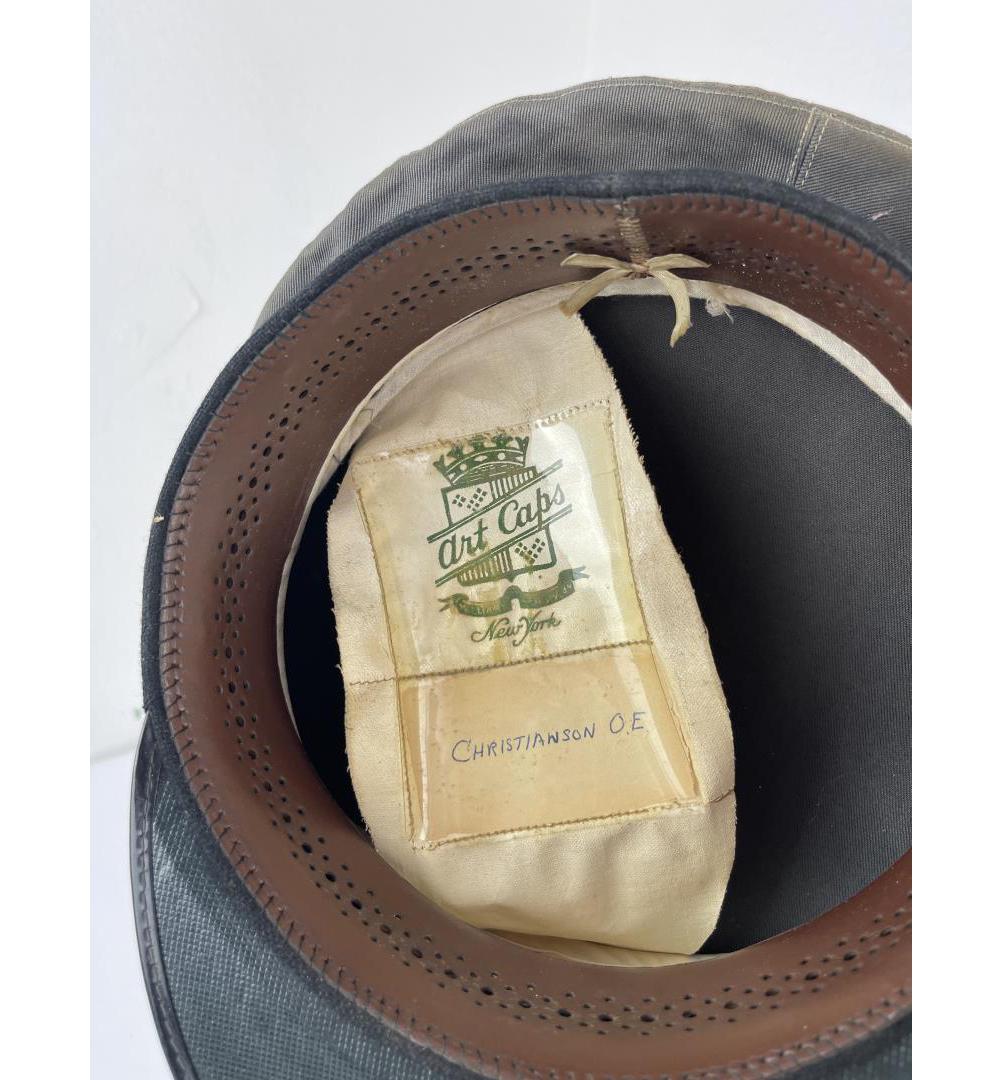 Sold Price: WW2 GRAY US NAVY UNIFORM HAT - Invalid date MDT
