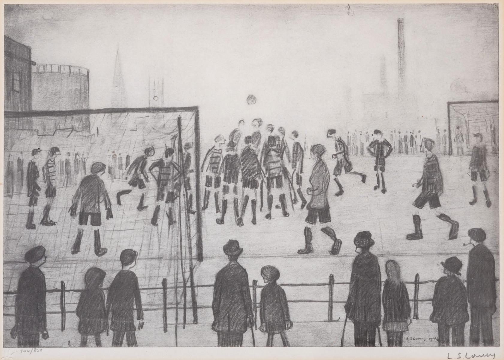 At Auction: Laurence Stephen Lowry, Laurence Stephen Lowry (1887-1976 ...
