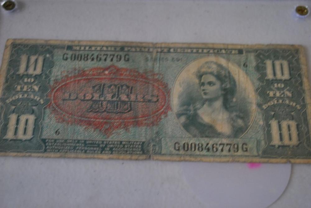 WW2 Military Money, British, Japanese Currency