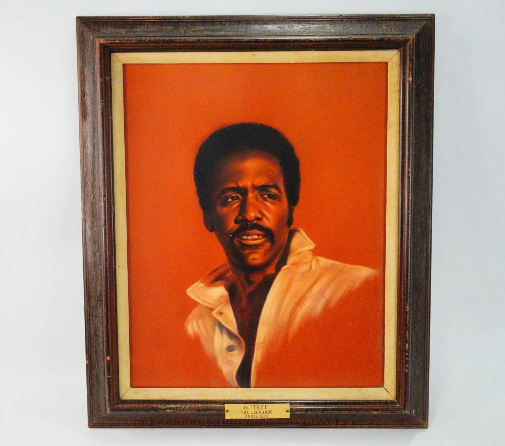 Sold at Auction: Richard Roundtree Jean Ettner Commissioned Portrait