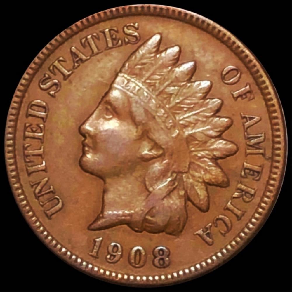 Bid Now: 1908-S Indian Head Penny CLOSELY UNCIRCULATED - December 1 ...