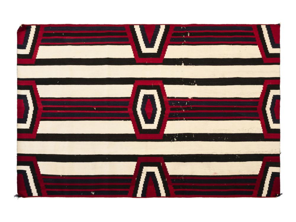At Auction: Navajo Third Phase Weaving / Rug