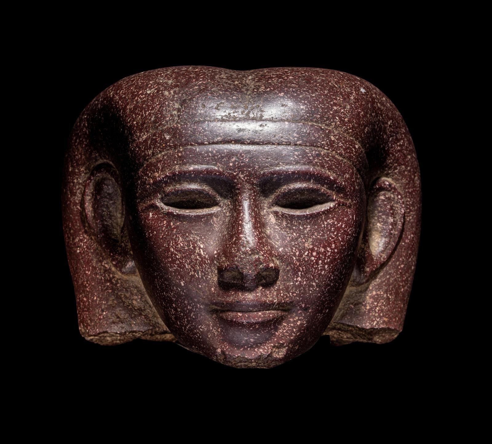 At Auction: A Roman Porphyry Head of an Egyptian Woman