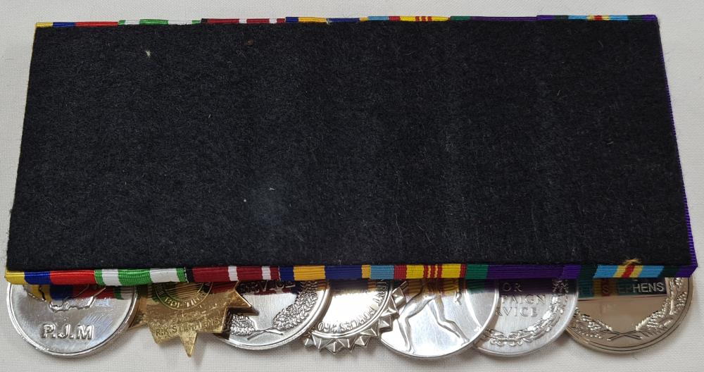 Sold Price: Malaya, Borneo and Vietnam War Australian Army medal group ...