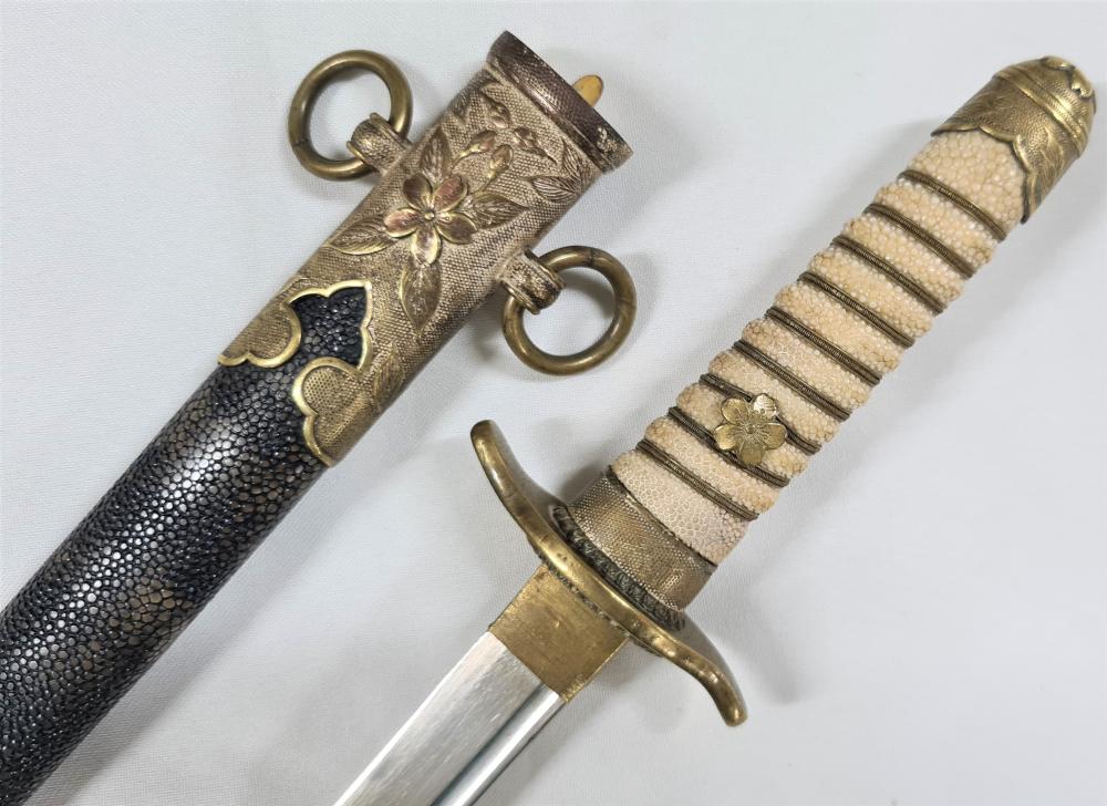Sold at Auction: WW1/WW2 Japanese Naval officers dirk Type 1883 model ...