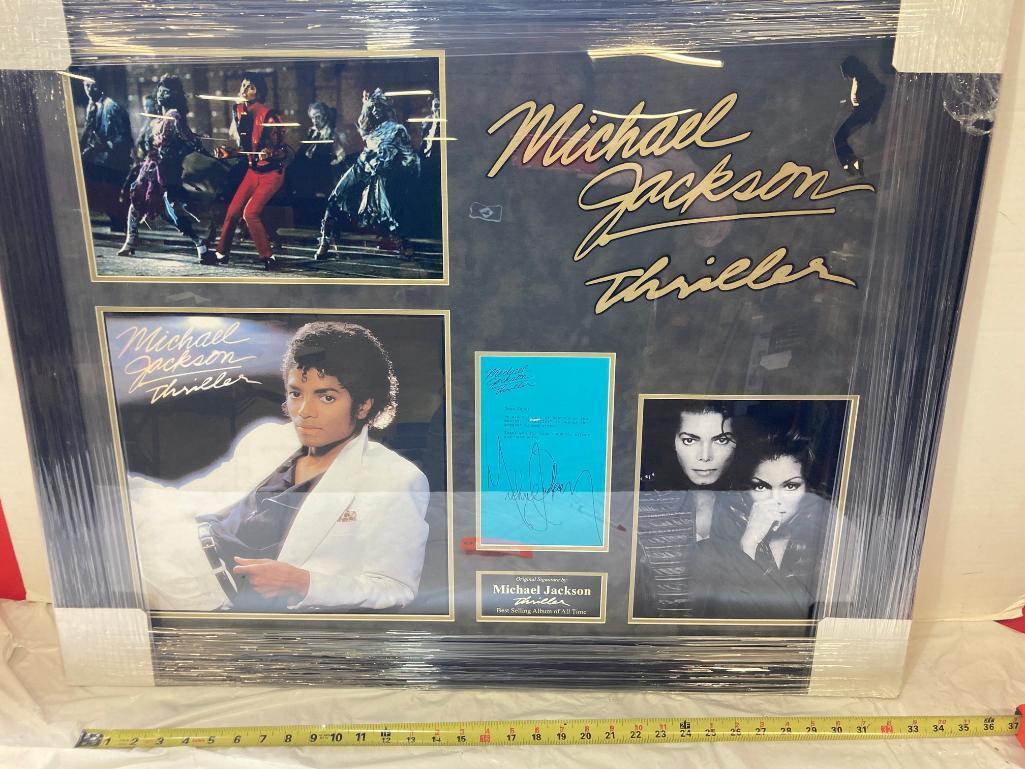 At Auction: Michael Jackson "Thriller" Signed Letter To Janet Jackson ...