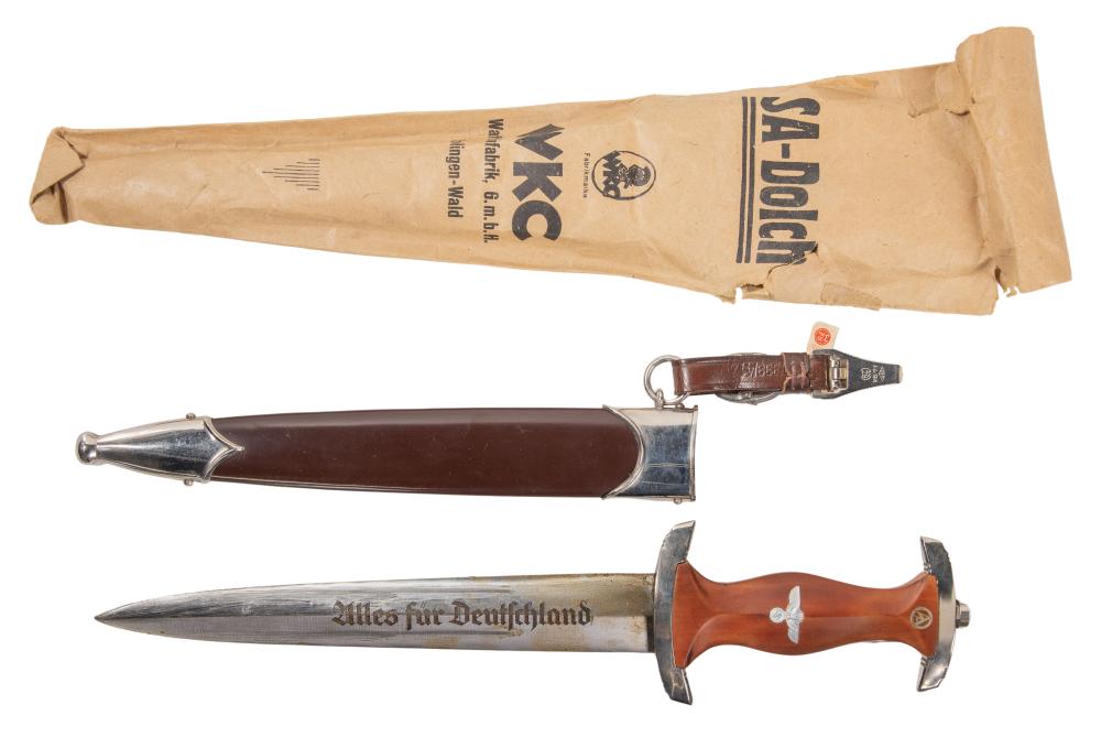 At Auction: World War II German S.A. Dagger
