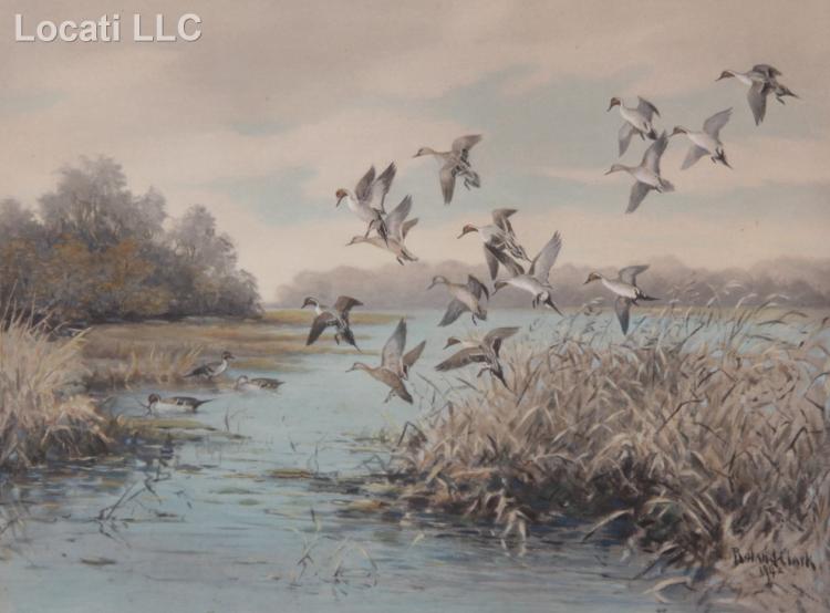 Sold Price: Roland Clark (American 1874 - 1957), Print - September 1 ...