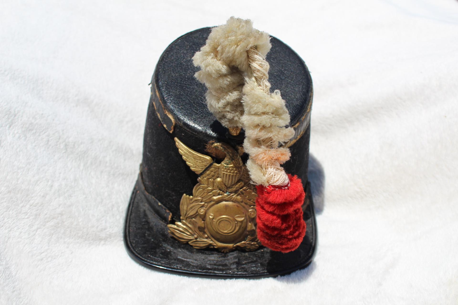 Sold Price: CIVIL WAR ERA MARINE CORPS HAT - Invalid date CDT
