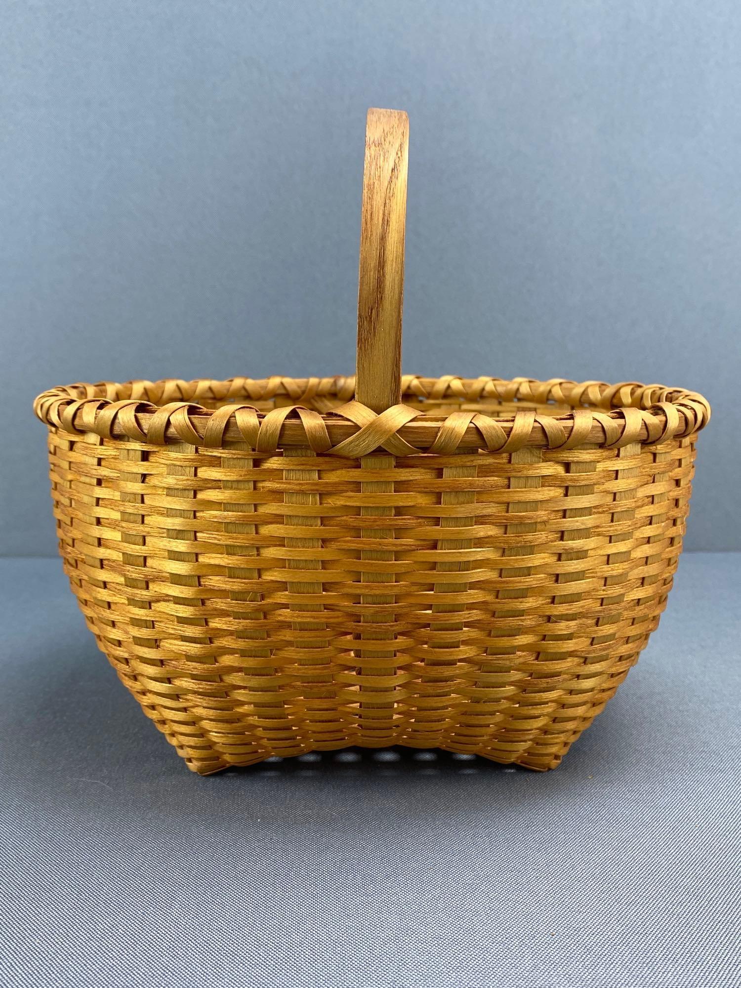 Bid Now: Martha Wetherbee First Edition Series Cathead Basket - July 6 ...