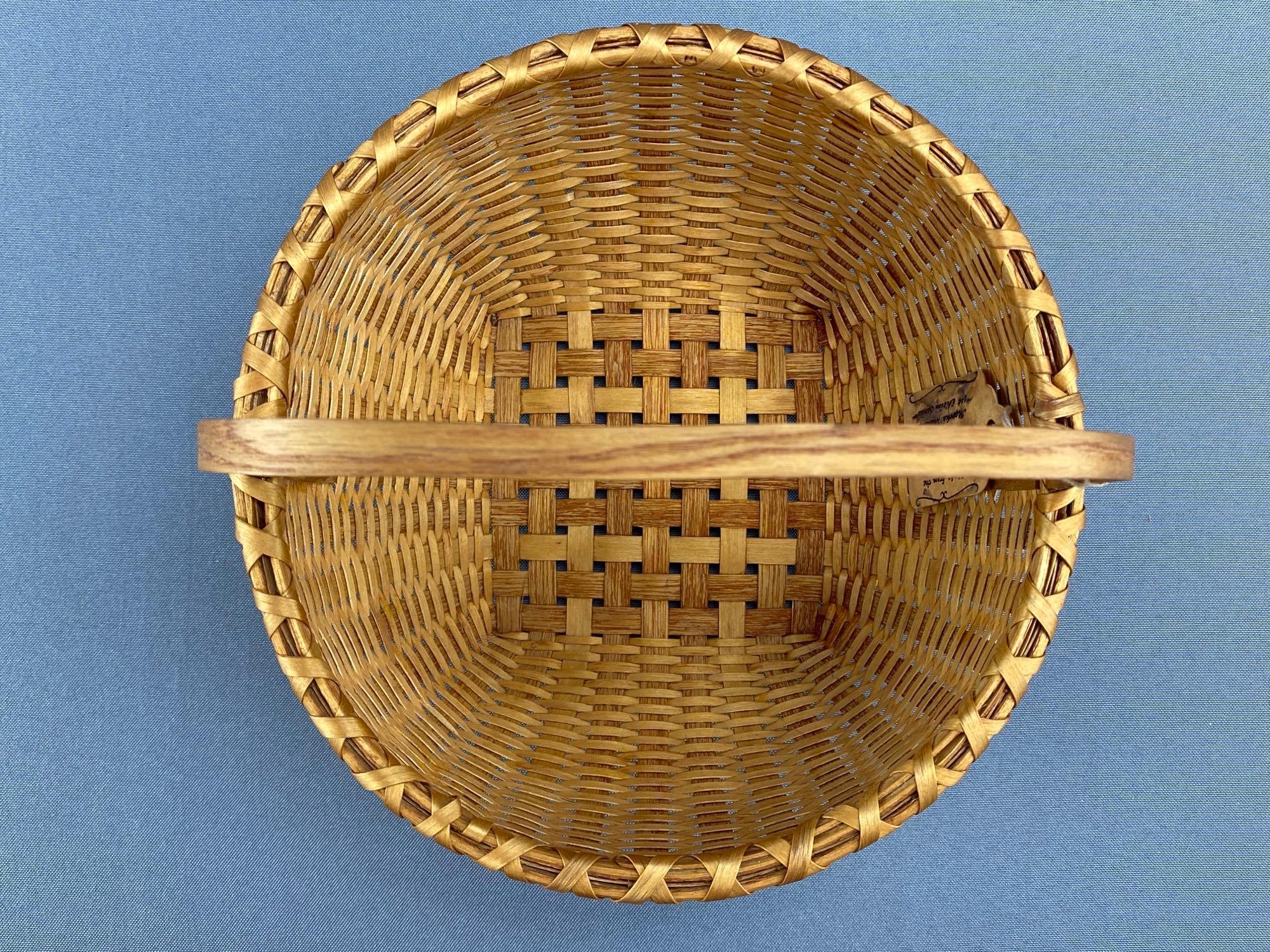 Bid Now: Martha Wetherbee First Edition Series Cathead Basket - July 6 ...