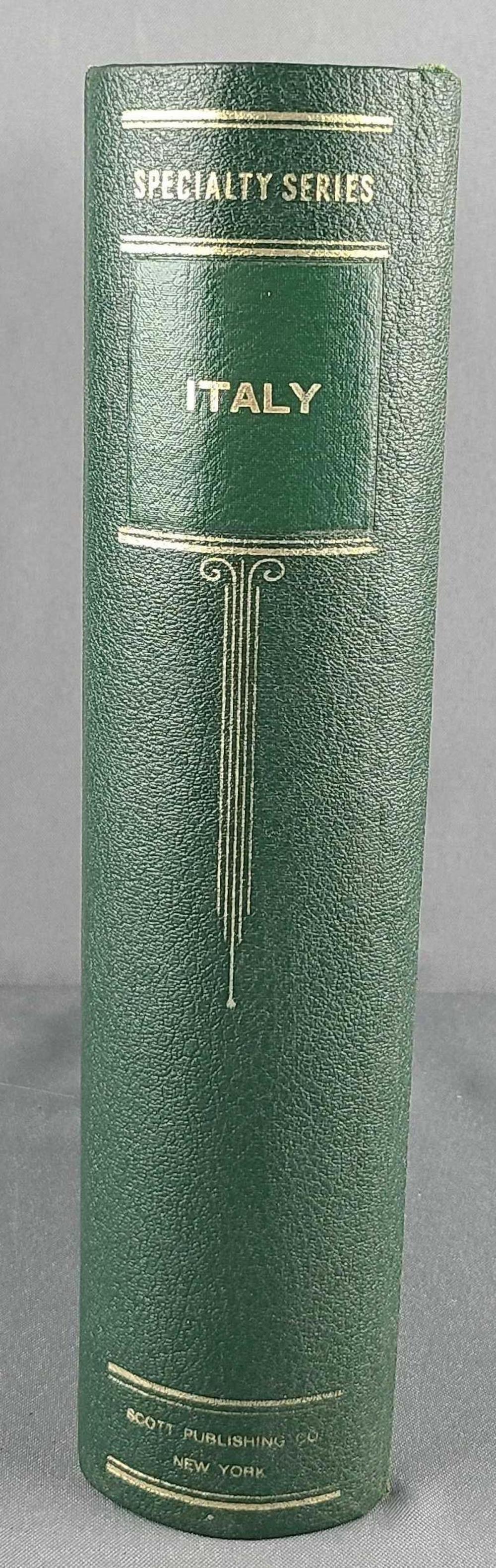 Sold Price: Scott Album Specialty Series Italy Stamp Album - August 6 ...
