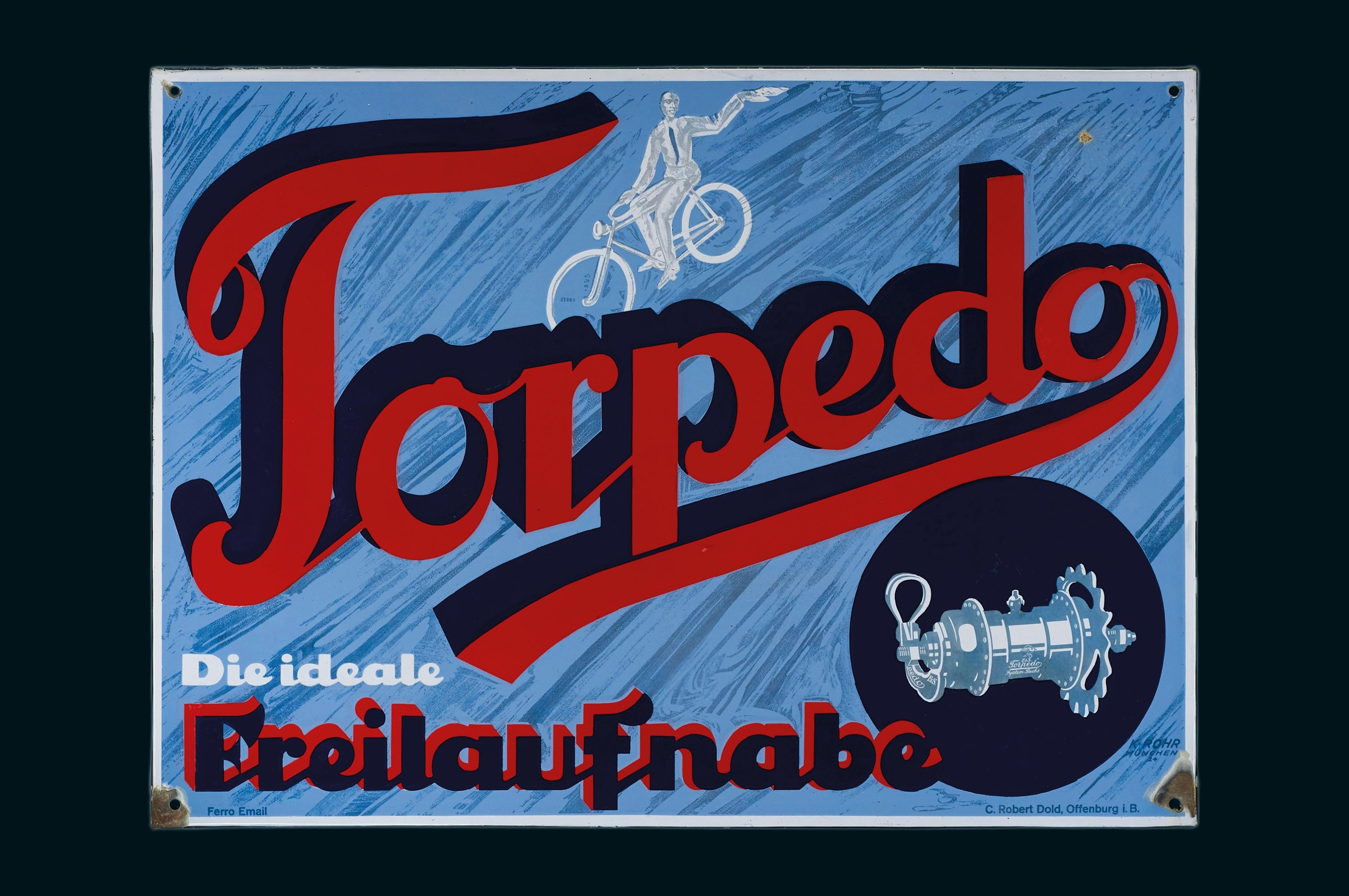 At Auction: K. Rohr, Torpedo Freilaufnabe