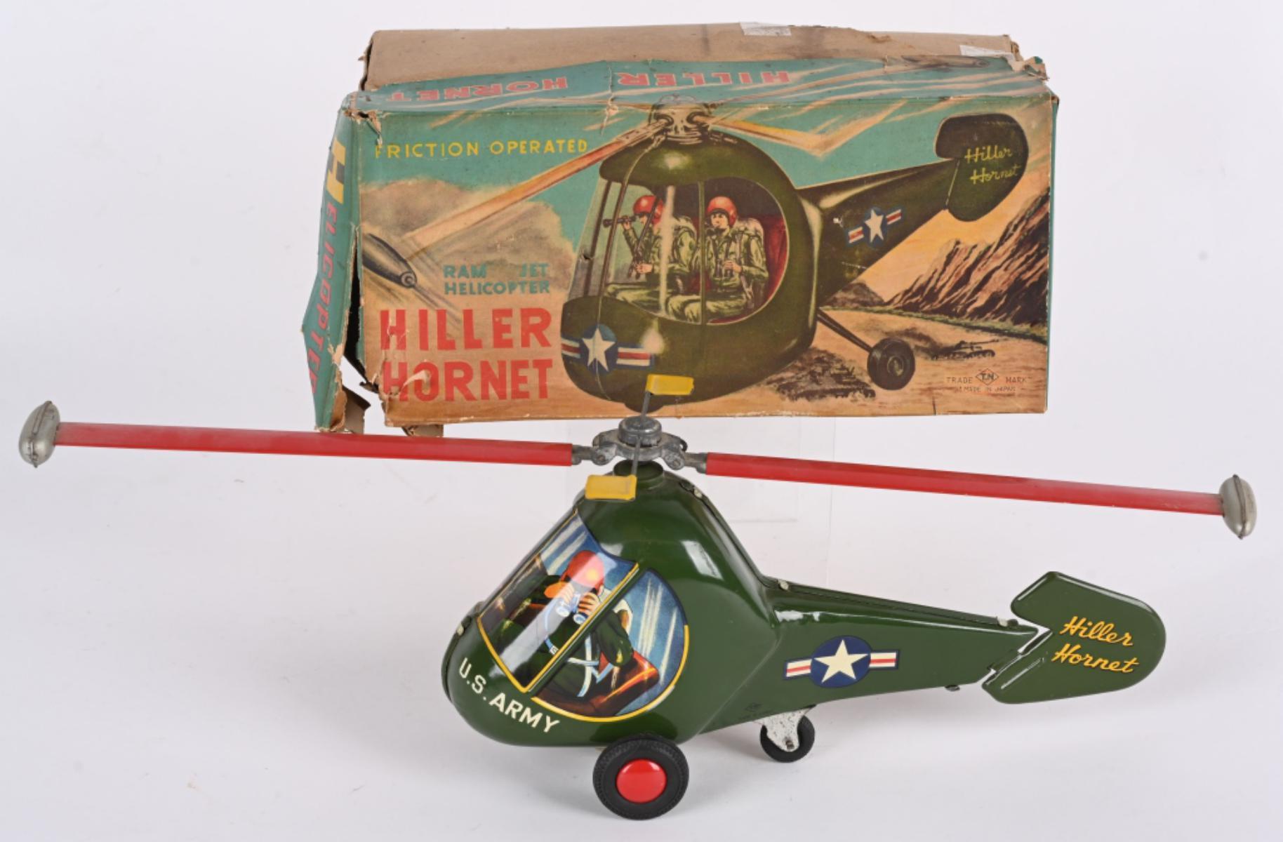 Sold Price: JAPAN FRICTION HILLER HORNET HELICOPTER - September 6, 0122 ...