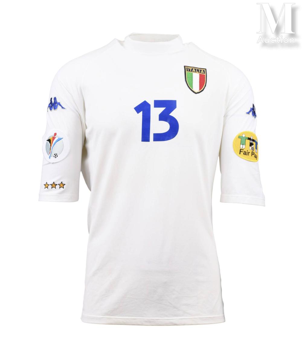 At Auction: Alessandro NESTA., Alessandro NESTA. Maillot N°13 de l ...
