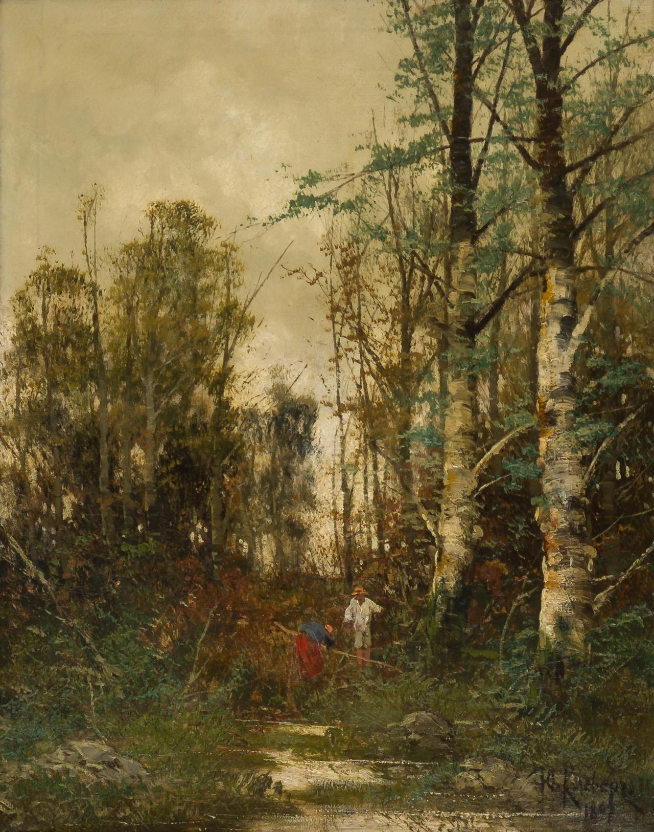 Bid Now: IN THE FOREST - Y. Klever - March 6, 0122 2:00 PM CET