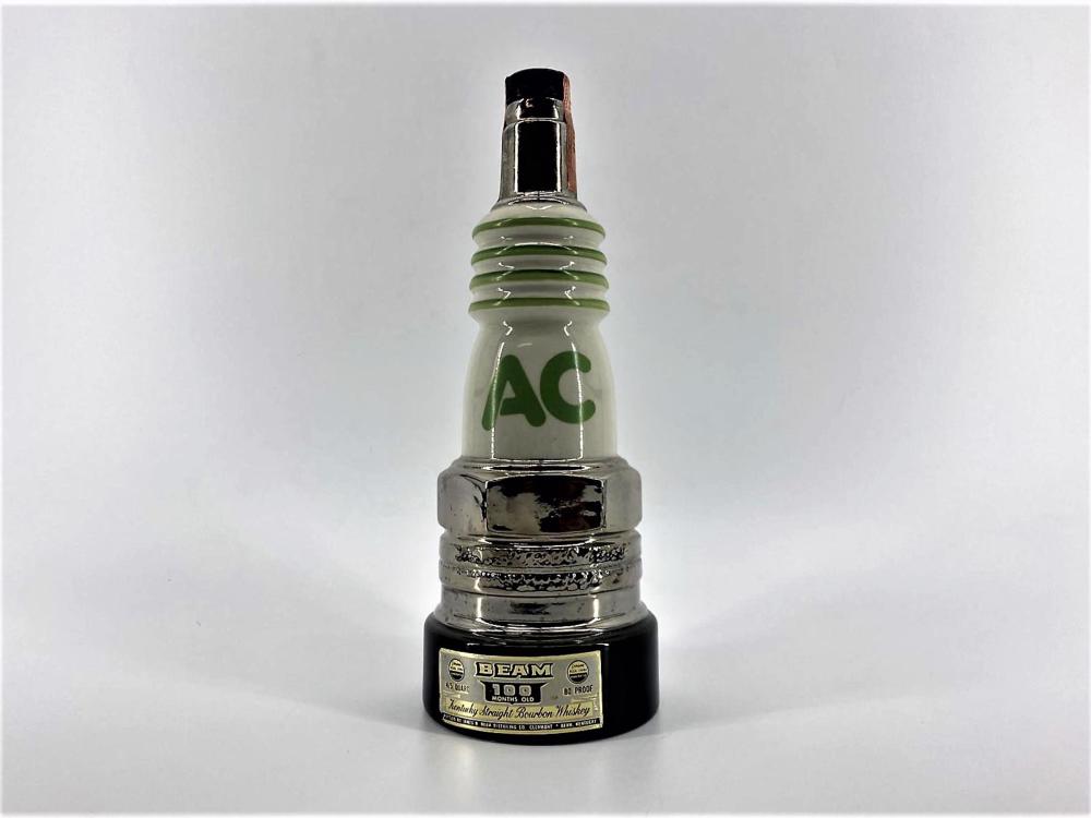 Sold Price: Vintage Jim Beam Spark Plug Liquor Bottle - March 6, 0121 5 ...