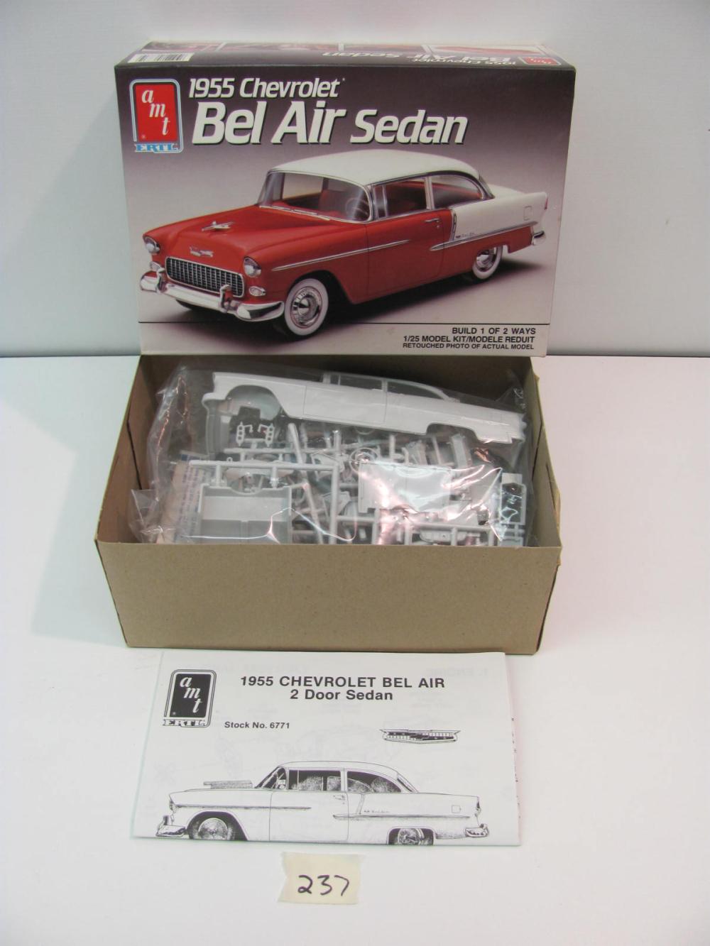 Sold Price: AMT 1955 CHEVY BEL AIR SEDAN - April 6, 0120 9:00 AM EDT