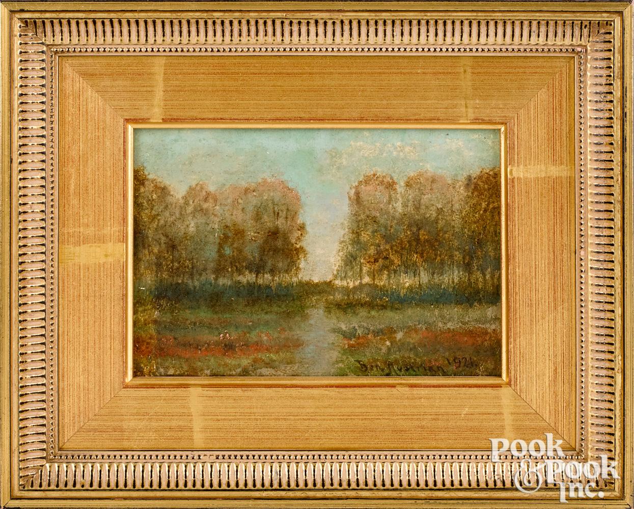 Sold Price: Ben Austrian pair of oil on board landscapes - January 5 ...