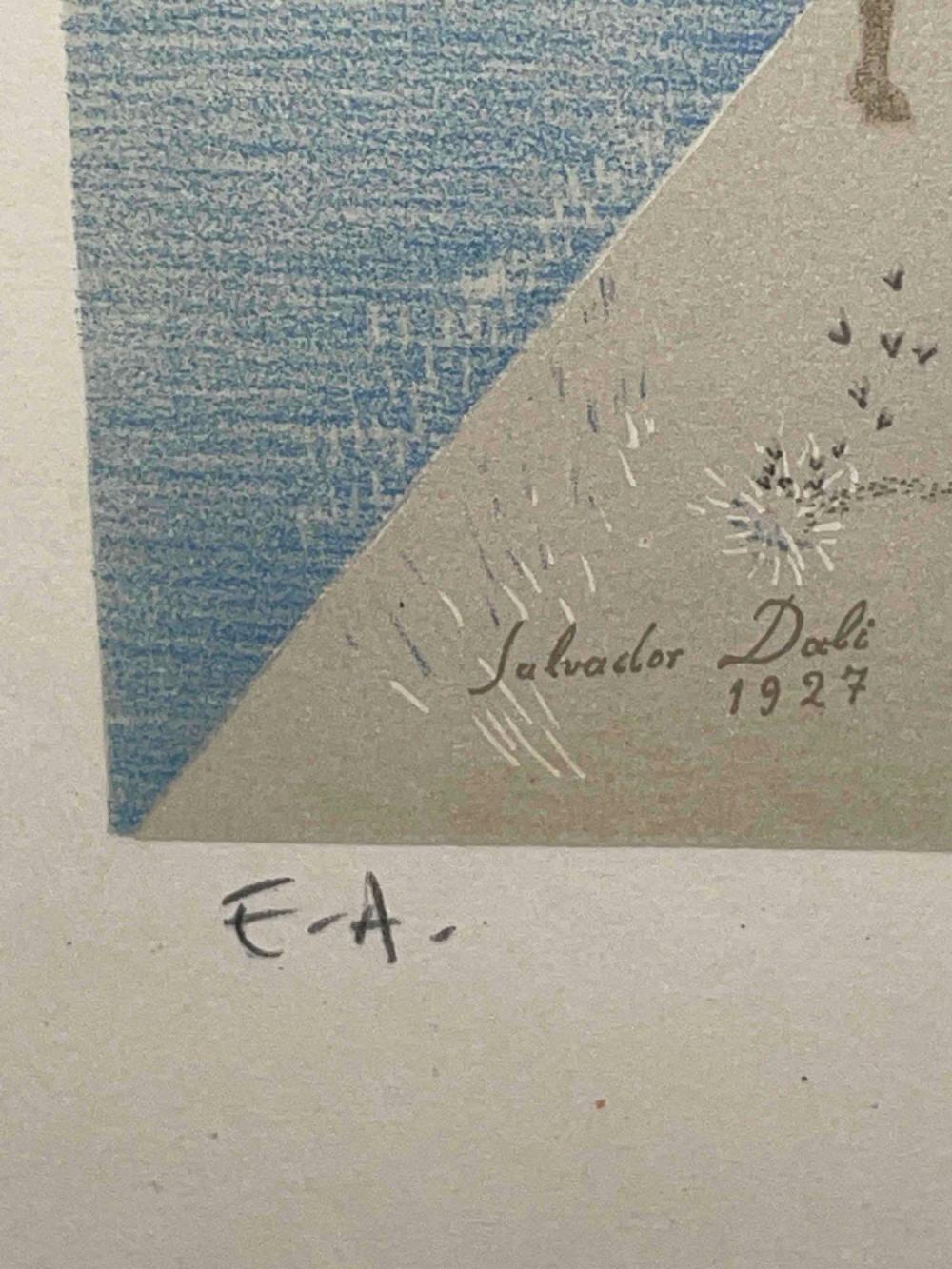 Bid Now: Salvador Dali (1904-1989), Apparatus and Hand Lithograph ...
