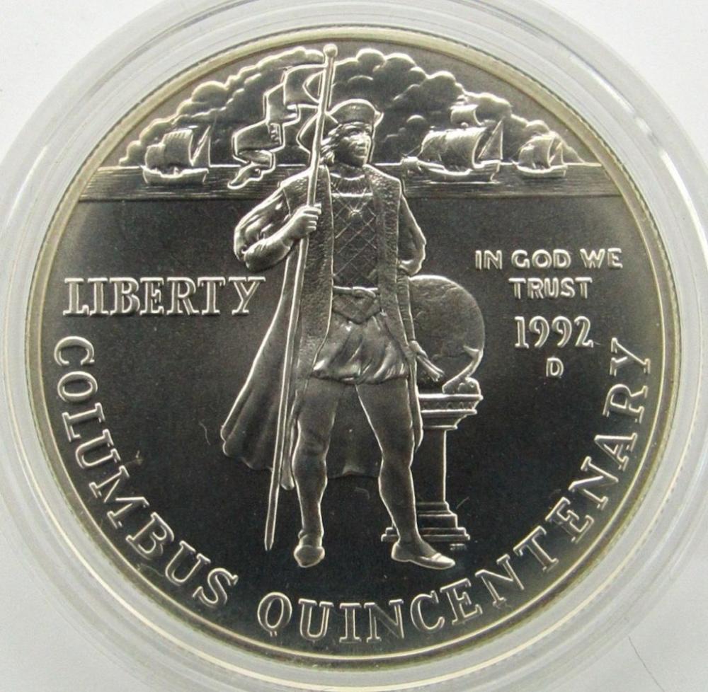 Sold Price: 1992 COLUMBUS QUINCENTENARY UNC - August 4, 0119 12:00 PM EDT