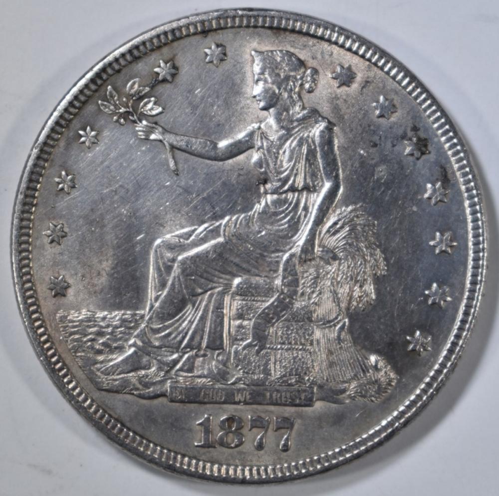 1877 TRADE DOLLAR BU