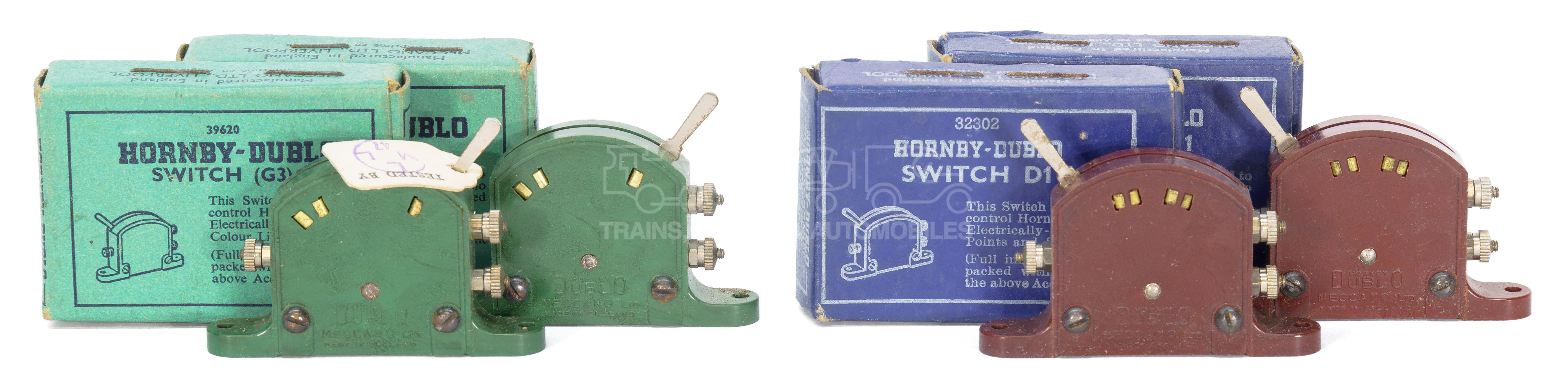 At Auction: Four Hornby Dublo Accessory Switches